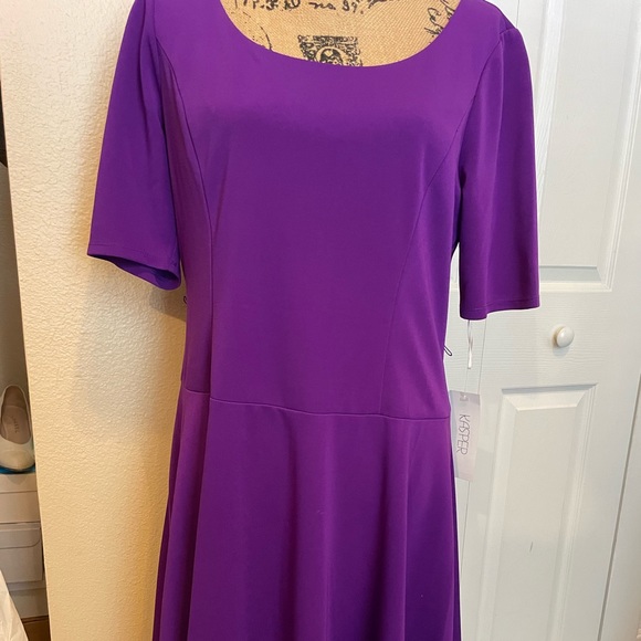 Kasper | Dresses | Kasper Scoop Neck Swing Dress | Poshmark